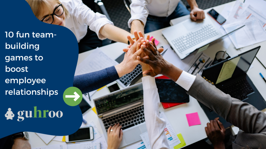 10 Fun Team Building Games For Your Next Activity | guHRoo